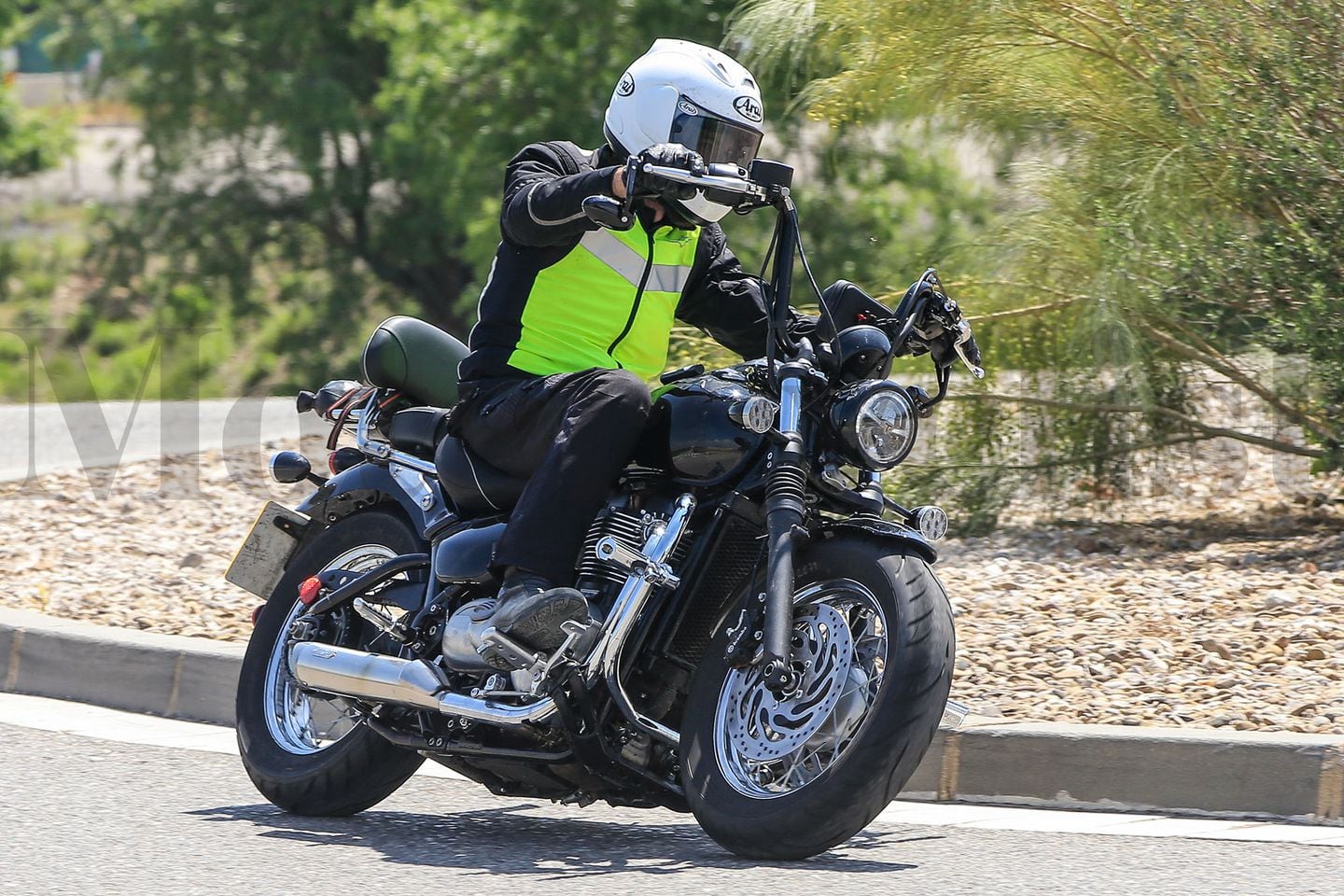 Spy Shots: 2018 Triumph America Cruiser | Motorcyclist