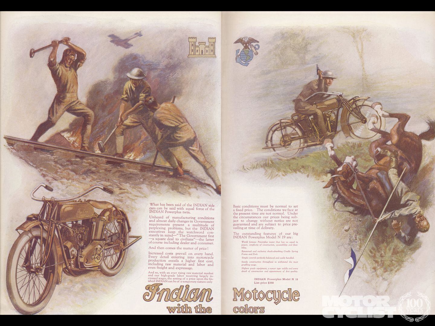 Indian Motocycle With the Colors | Motorcyclist