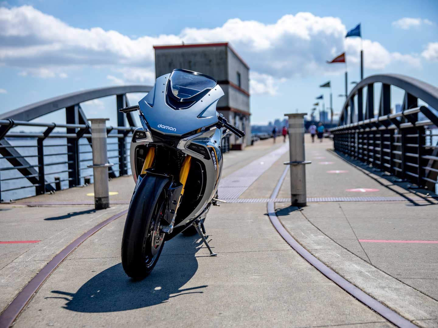 Test Ride A Damon Motorcycles Electric Hypersport In 2021 | Motorcyclist