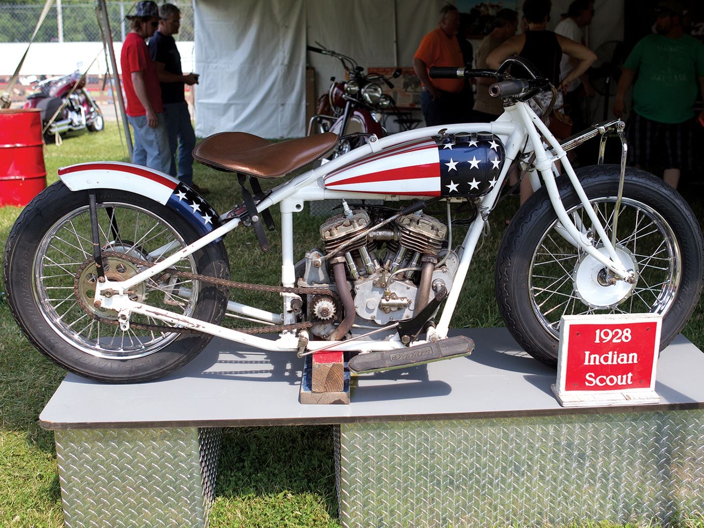 Wall Of Death Indian Scout