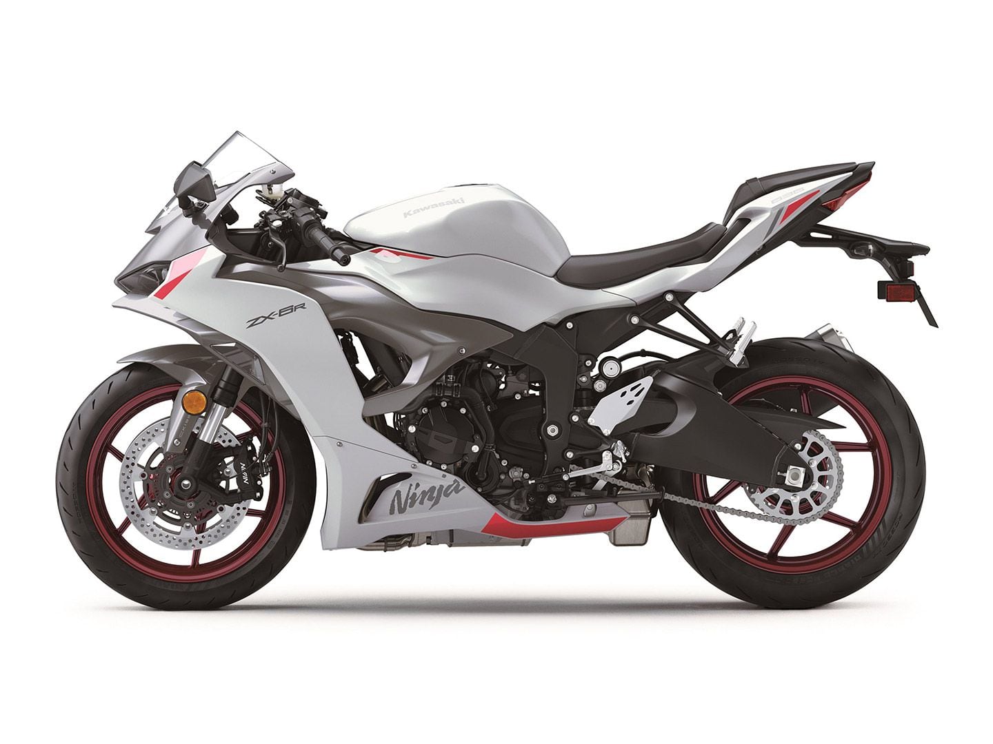 2022 Kawasaki Zx6r White