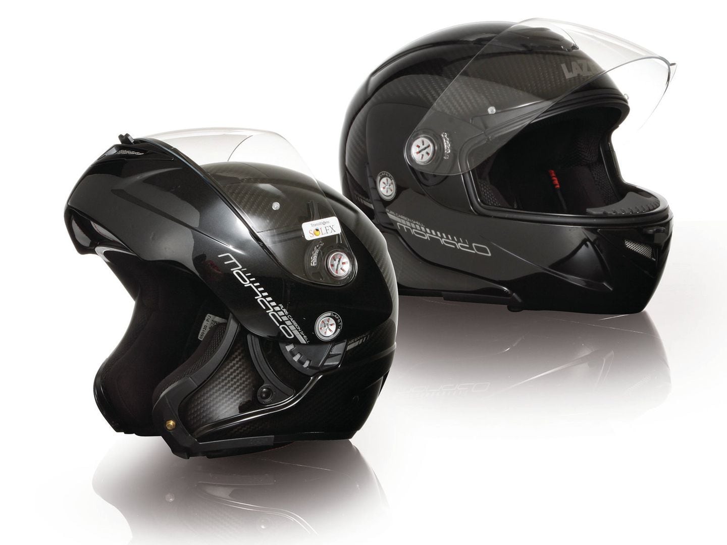 Lazer Monaco Pure Carbon Modular Helmet | Motorcyclist