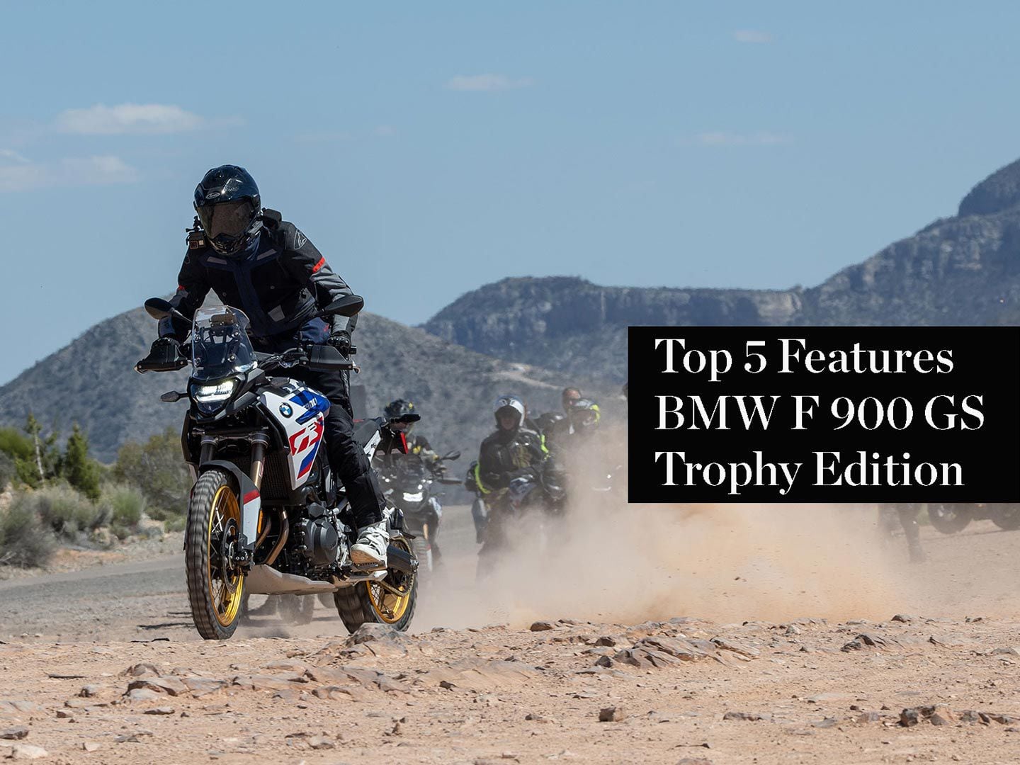 Top 5 Off-Road Review - 2024 BMW F 900 GS Trophy Edition | Motorcyclist