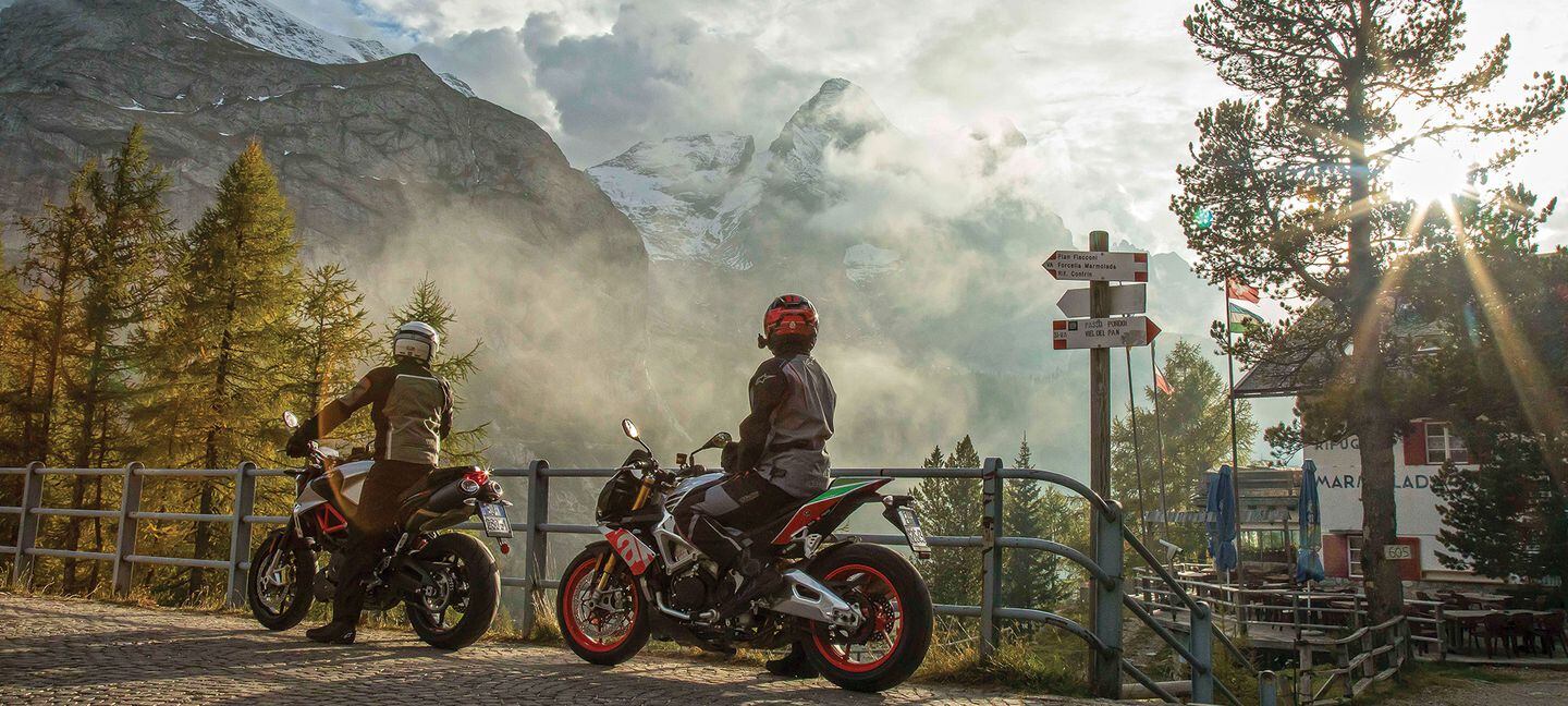 Touring the Alps On Aprilia Tuono V4 1100 | Motorcyclist