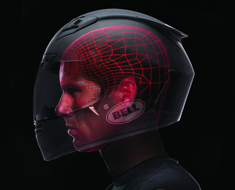 Bell Helmets Mobile Custom-Fit Scan Vehicle - Motorcyclist Magazine Up ...