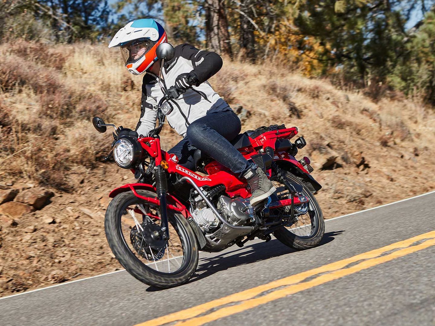 2021 Honda Trail 125 ABS First Ride Review Photo Gallery | Motorcyclist