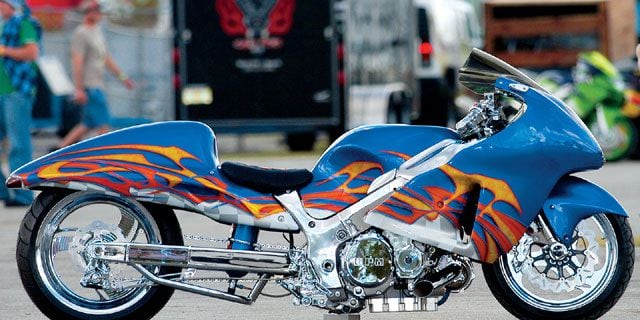 Stock Hayabusa Engine