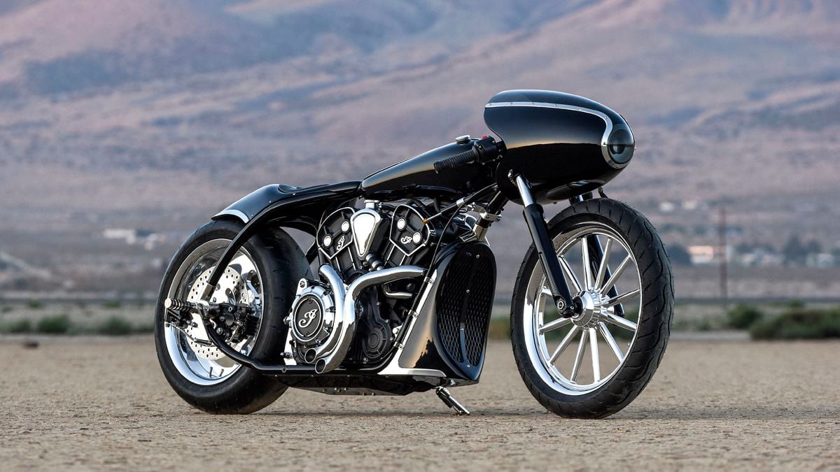 CUSTOM INDIAN SCOUT: Built To Race | Motorcyclist