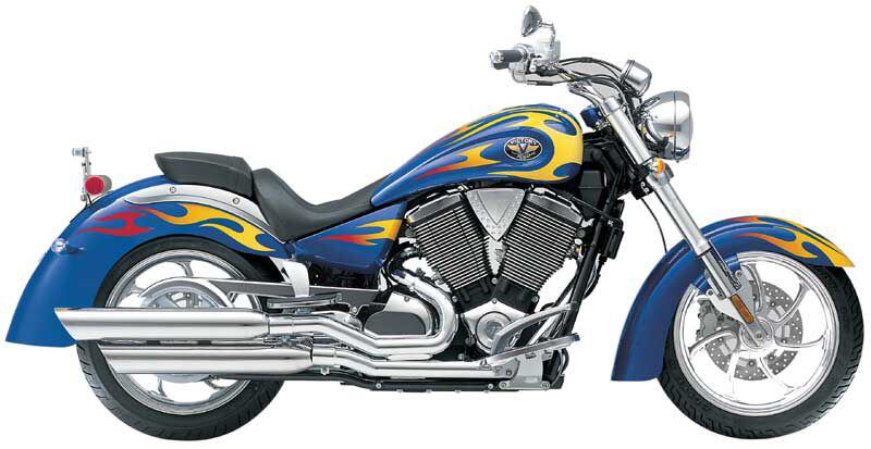 Custom Victory Kingpin Motorcycles