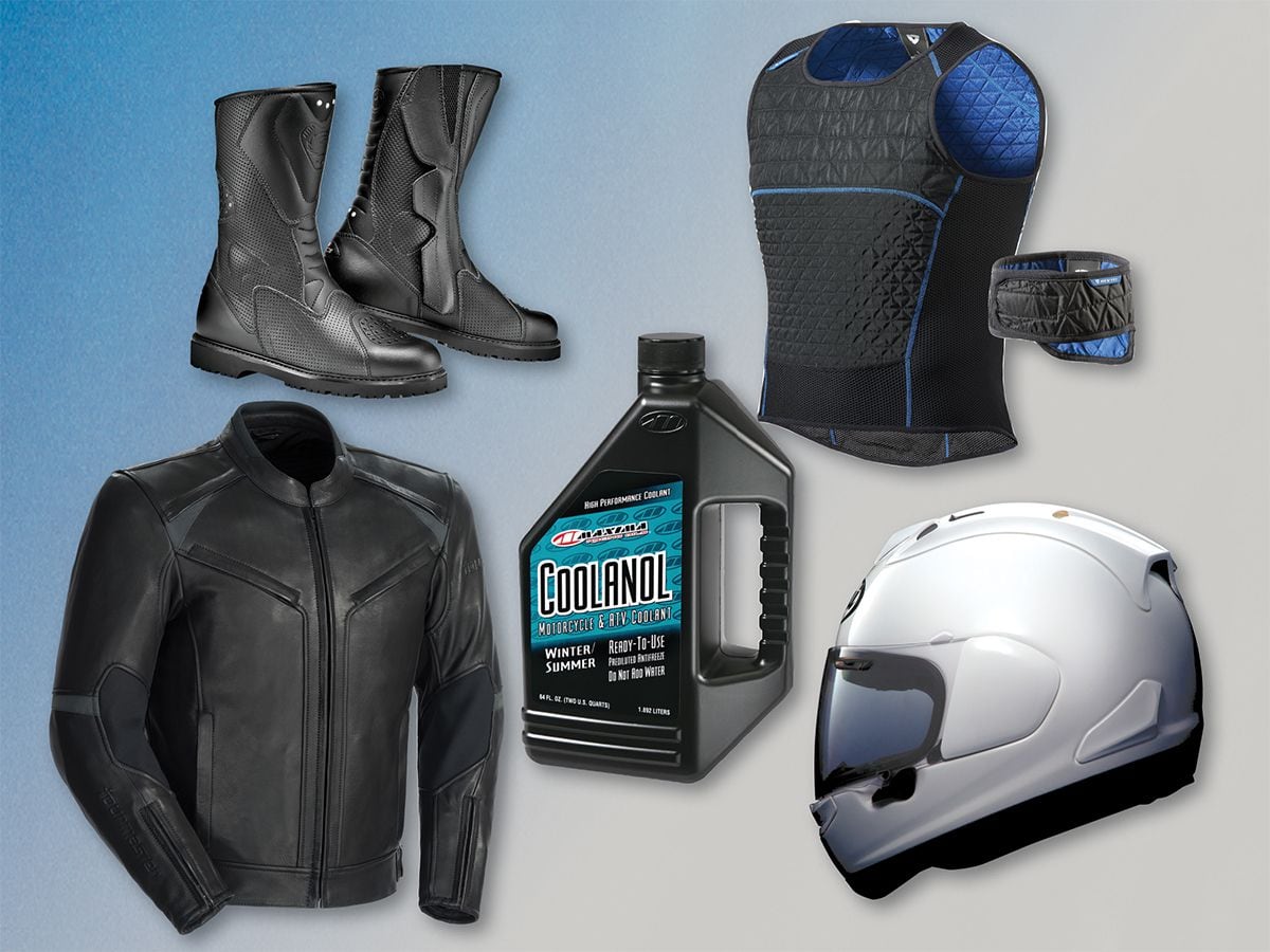 STAY COOL WITH THESE HOT-WEATHER PRODUCTS | Motorcyclist