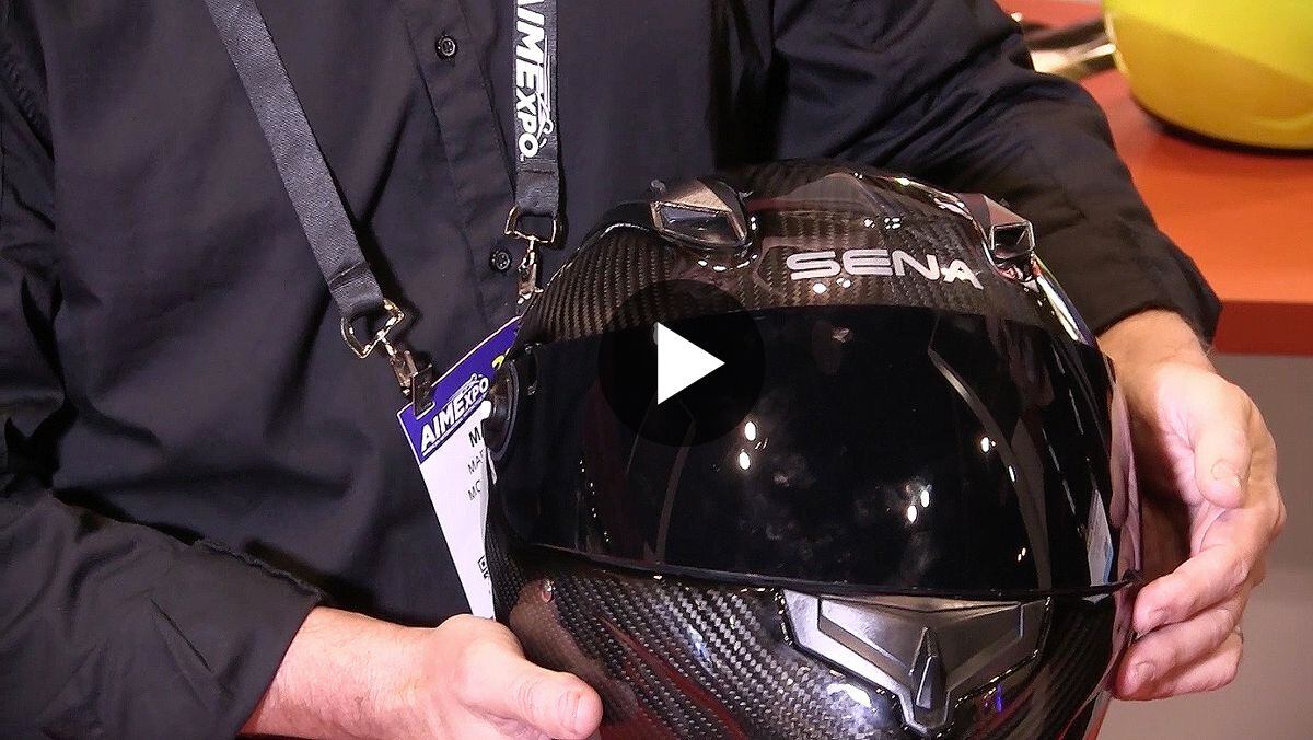 Sena Smart Helmet Unveiled at AIMExpo 2015 | Motorcyclist
