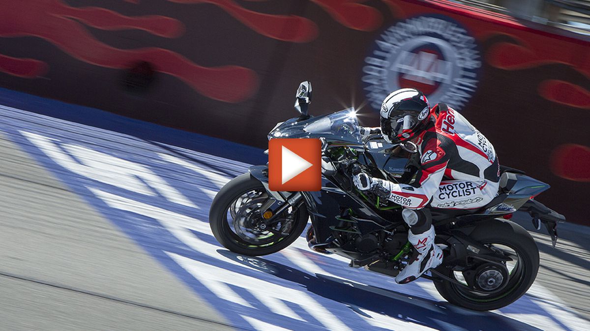 FIRST RIDE VIDEO: Kawasaki's Supercharged Ninja H2 | Motorcyclist