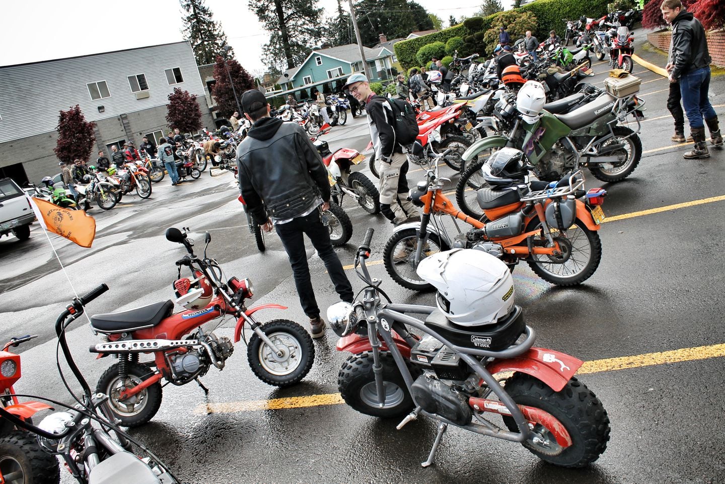 Portland Lanza Motocicleta