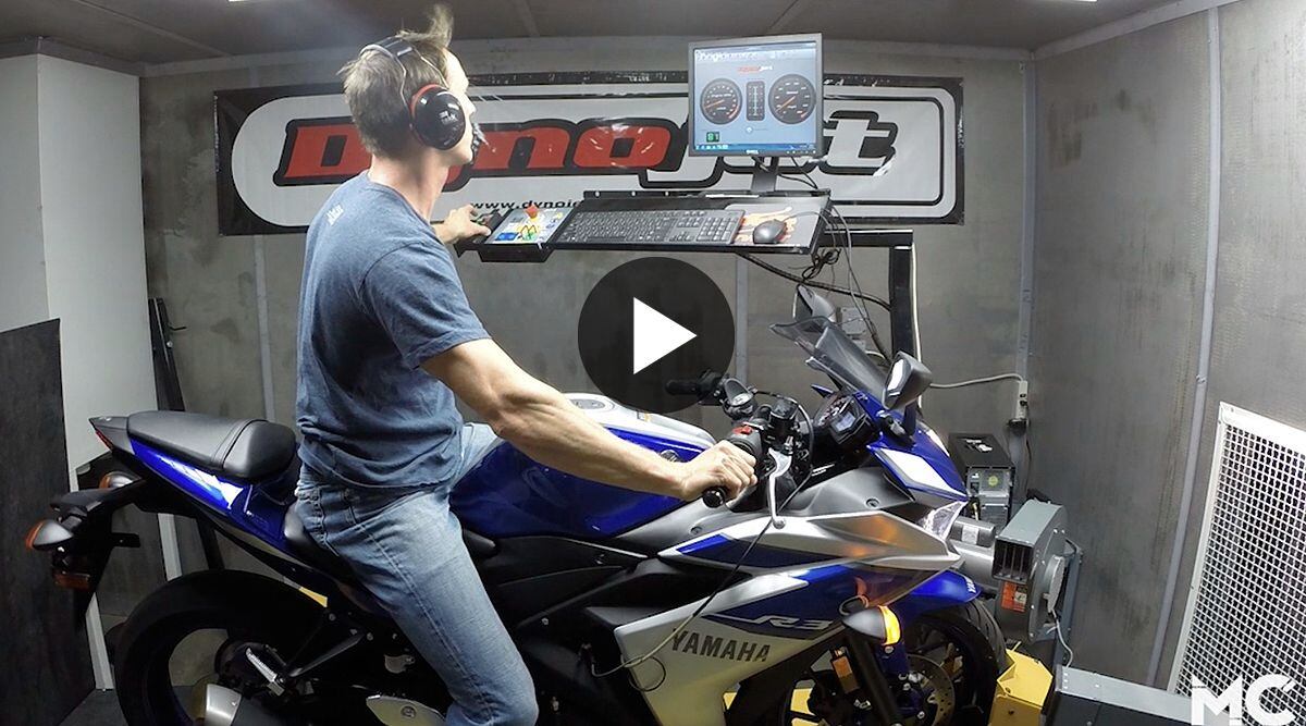 2015 Yamaha R3 Dyno Run Video and Power Comparison | Motorcyclist