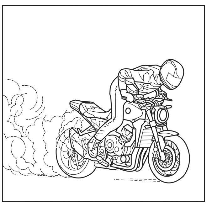 How To Do A Rolling Burnout | Motorcyclist