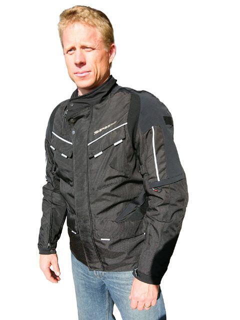 Spidi Pro H2Out Jacket, Leatt-Brace Neck Brace, Scorpion EXO-1000, And ...