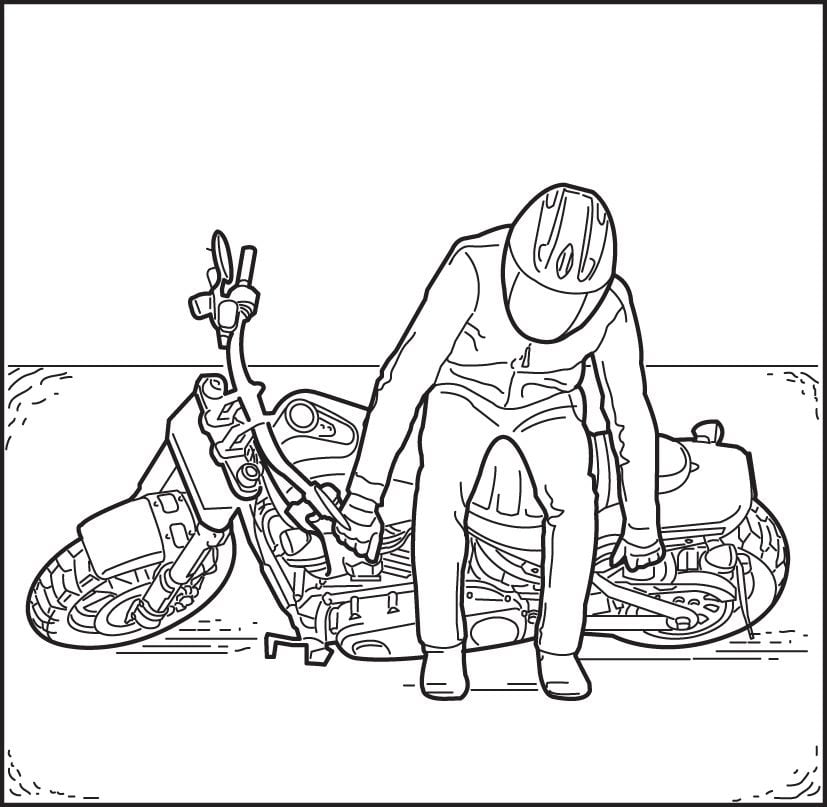 How To Pick Up A Motorcycle In Four Easy Steps | Motorcyclist