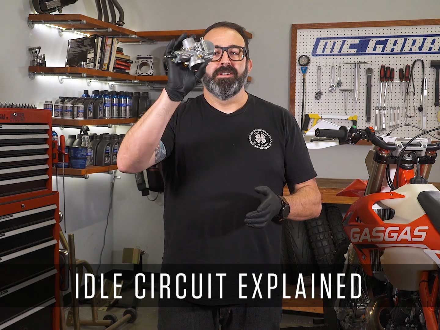 Inside A Motorcycle Carburetor Idle Circuit Motorcyclist