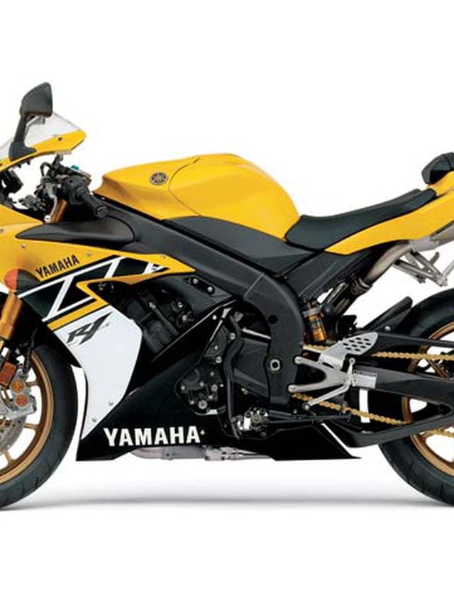 Yamaha R1 Yellow