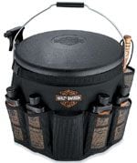 Harley-Davidson Motorcycle Cleaning Bucket, Multi-Pocket Aprol ...