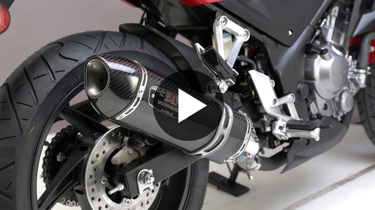 Honda CB300F With Yoshimura R-77 Exhaust On the Dyno | Motorcyclist