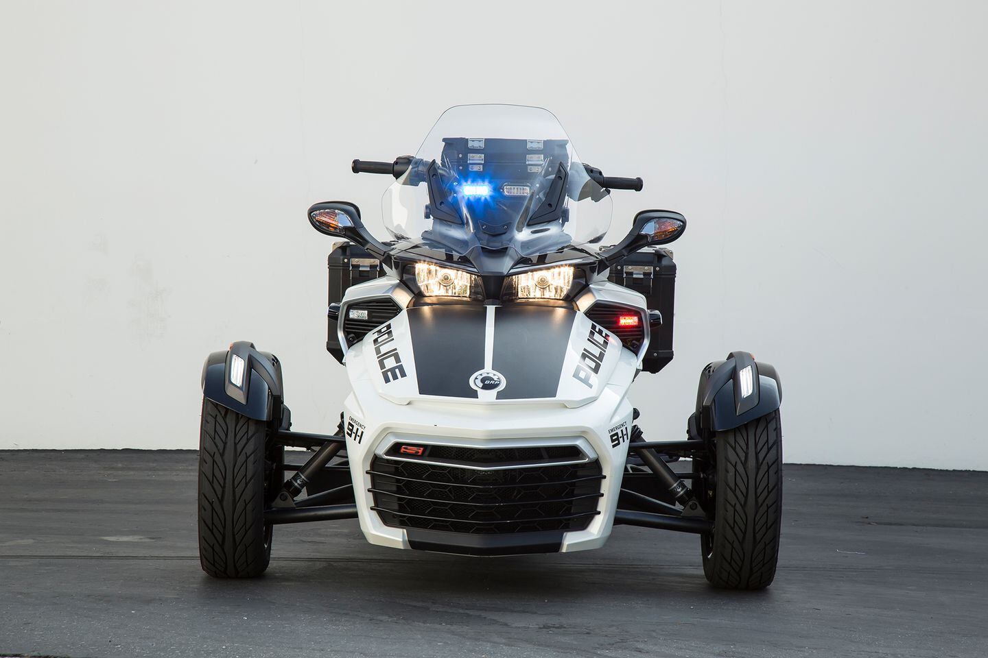 Police-Edition Can-Am Spyder F3-S | Motorcyclist