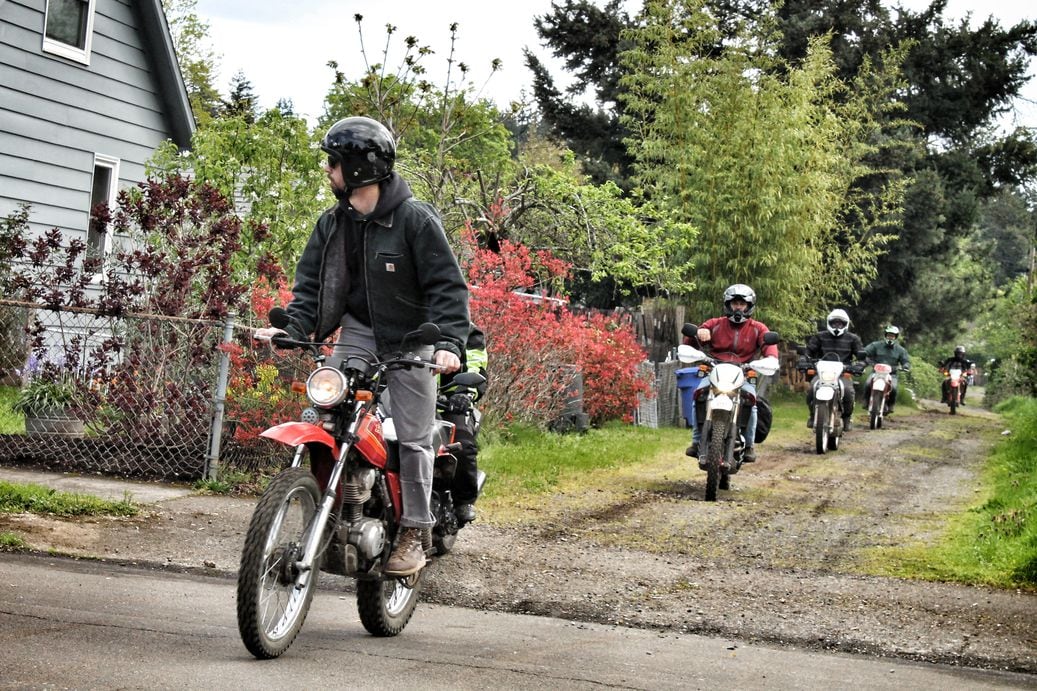 Portland Lanza Motocicleta